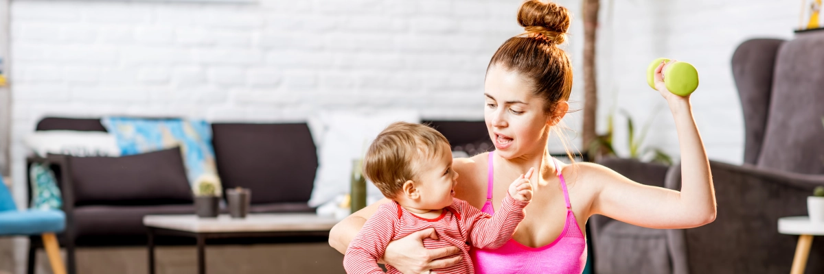 Trening dla mam – jak być fit mamą przy małym dziecku? - Bobowozki.pl ...
